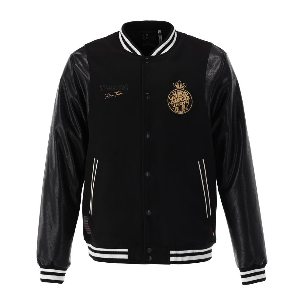 AS Monaco Black Edition College Jacket – Spalding EU